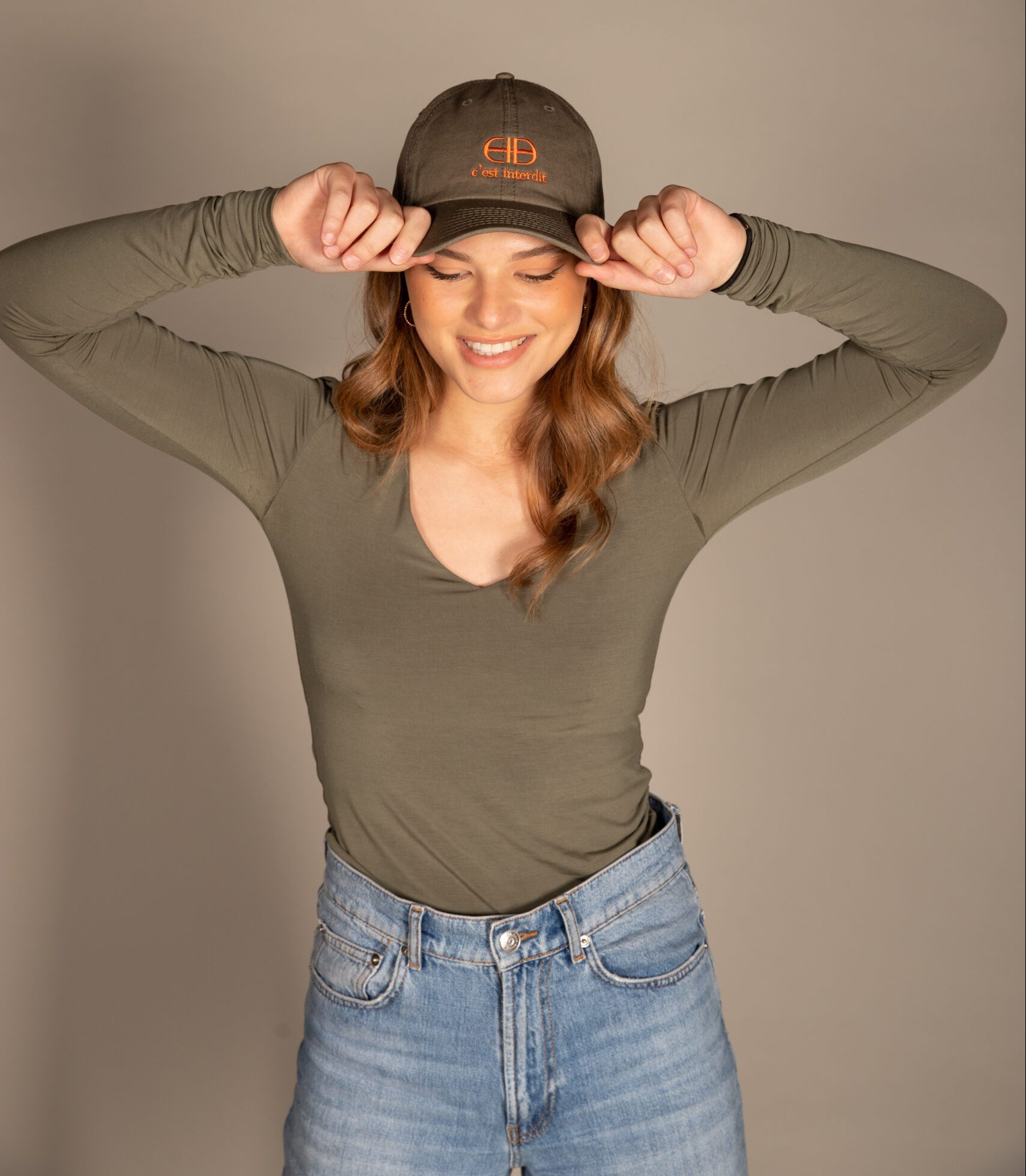 c'est interdit - Amber bamboo tee (v) - Made in Europe